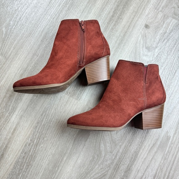 alex flex | Shoes | Alex Flex Comfort Brown Booties | Poshmark
